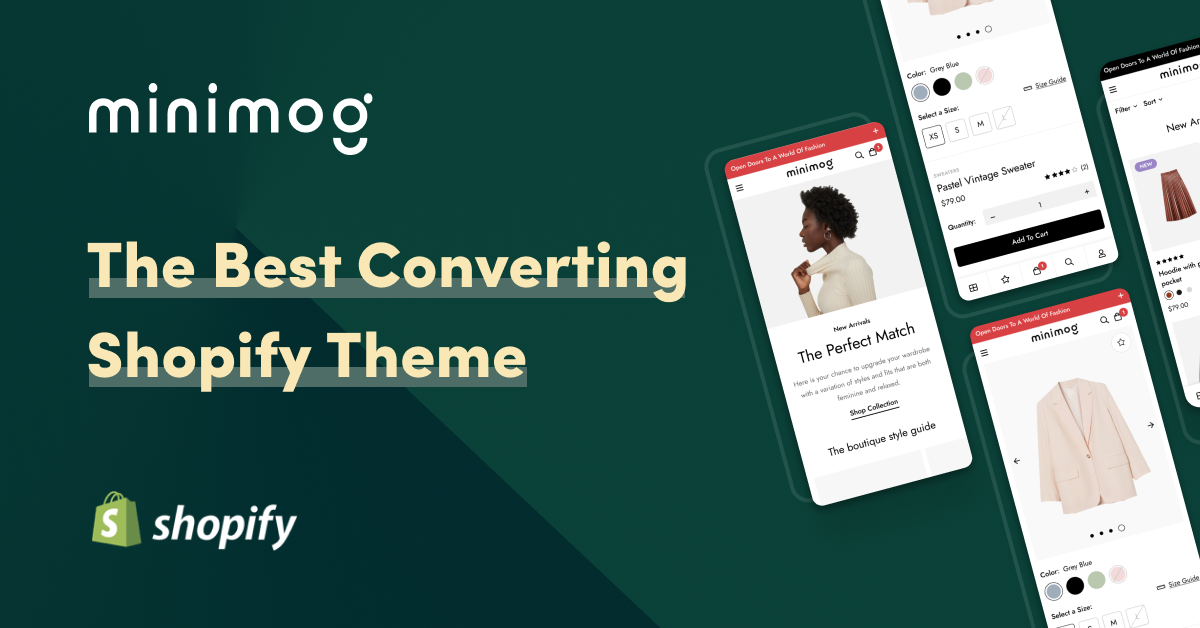 Minimog - The Next Generation Shopify Theme – Minimog main demo